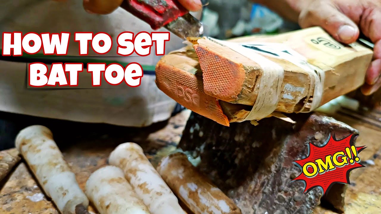 How to set bat damage toe | with manual chemical. (PERFECT REPAIR) #bat ...
