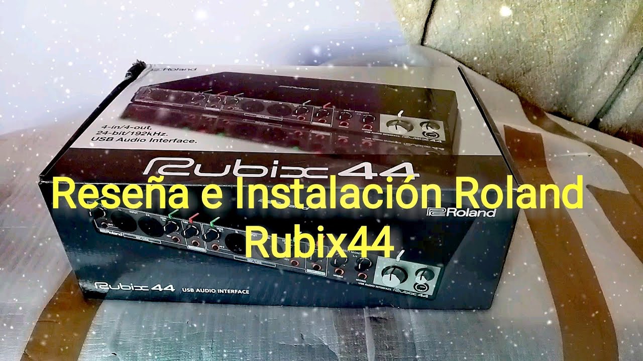Reseña Interfaz Roland Rubix44 USB iPad - YouTube