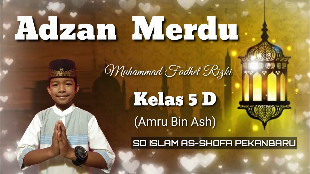 Adzan Merdu Anak anak - YouTube