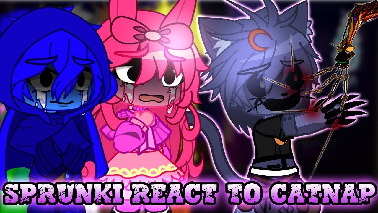 Sprunki Incredibox react to Poppy Playtime part 5 - Gacha react - YouTube