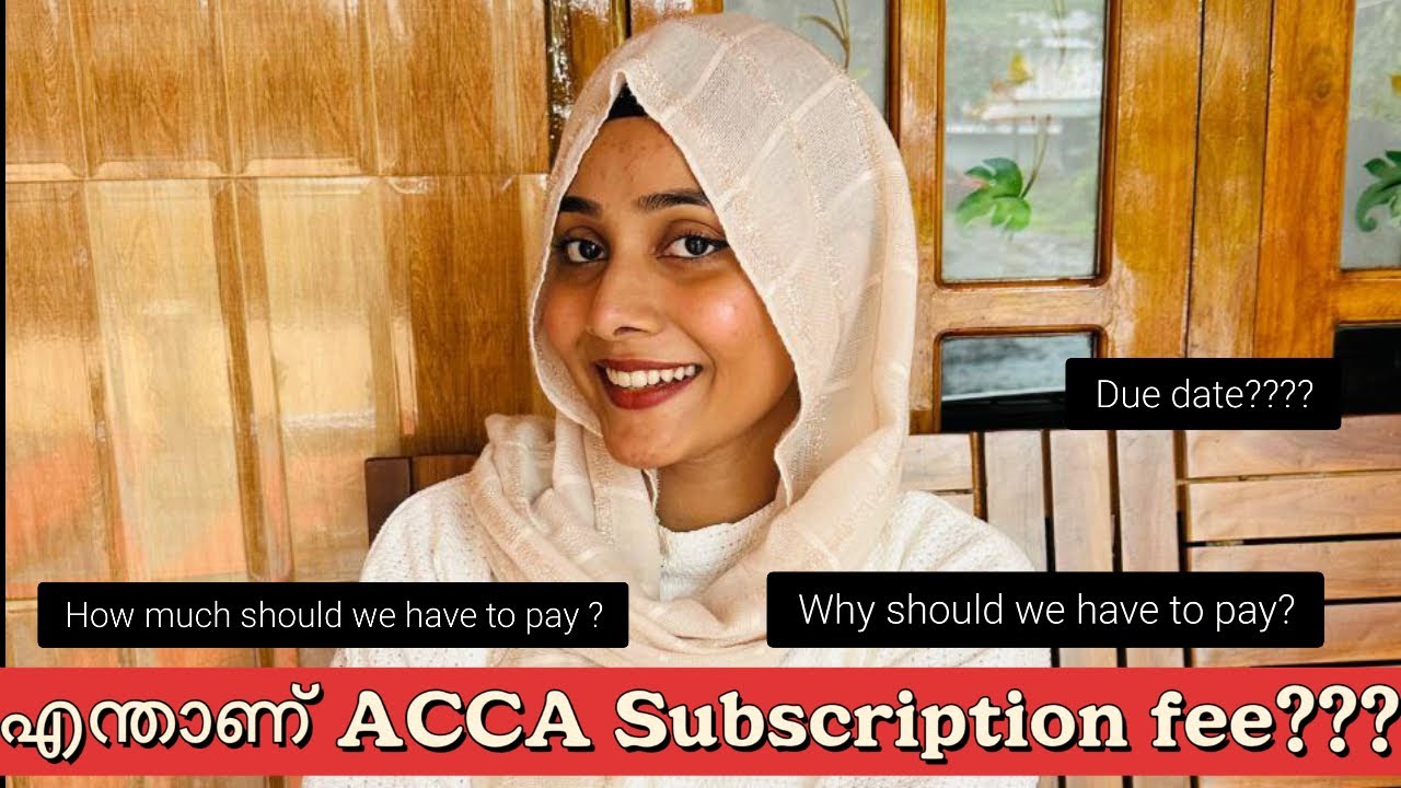 All about ACCA Subscription fee???? എന്താണ് ACCA Subscription fee??? # ...