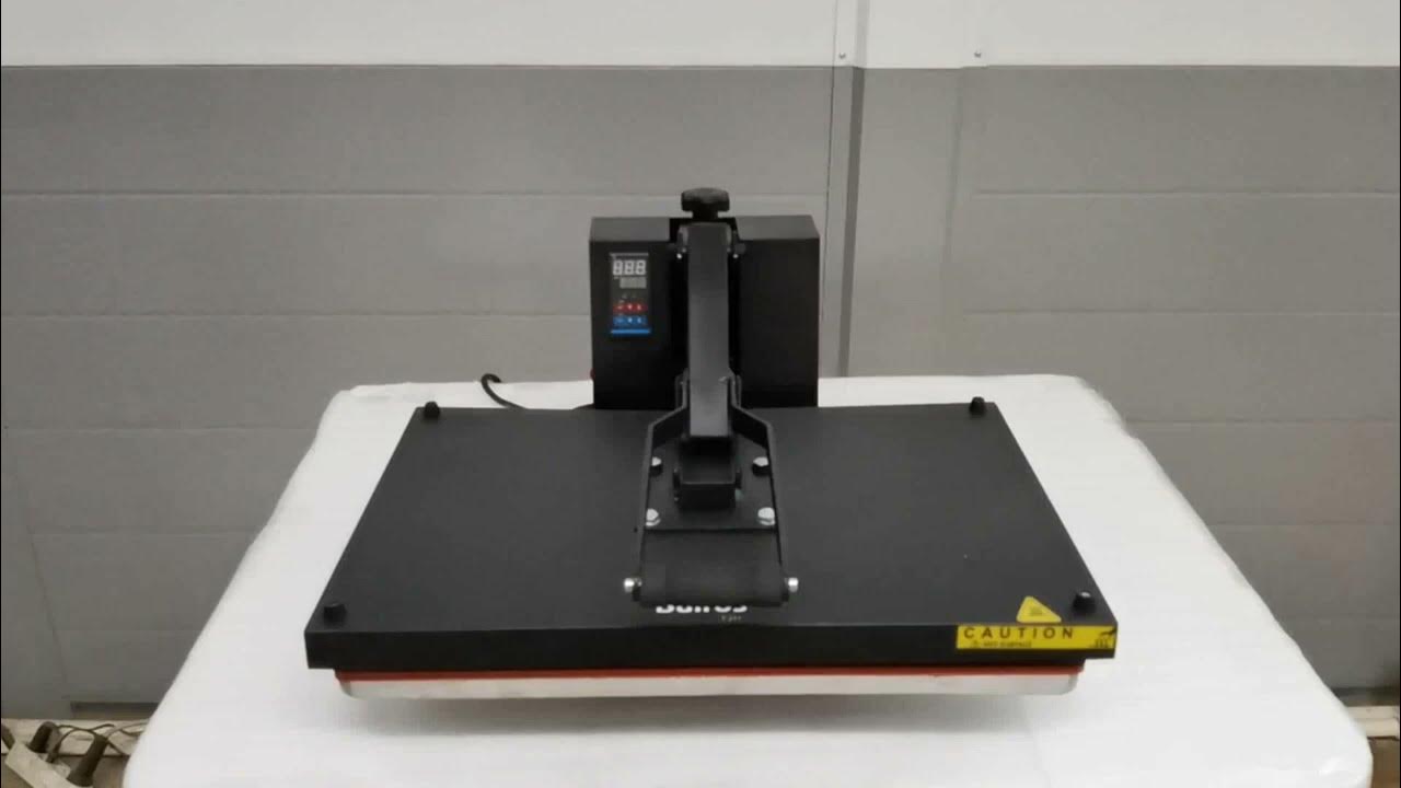 Плоский термопресс Bulros T-211 - YouTube