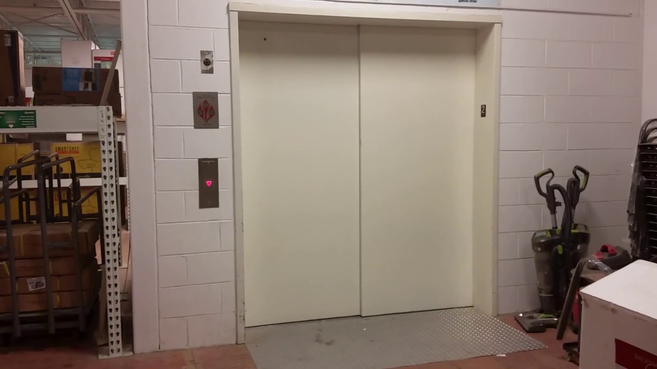 Schindler 330A Hydraulic Elevator @ Menards - Wixom, MI - YouTube