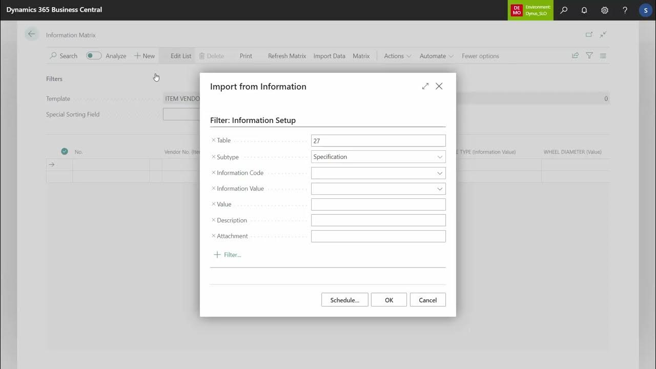 ENG24032805 Importing records from the Basic Tables fields or Master Data Information - YouTube