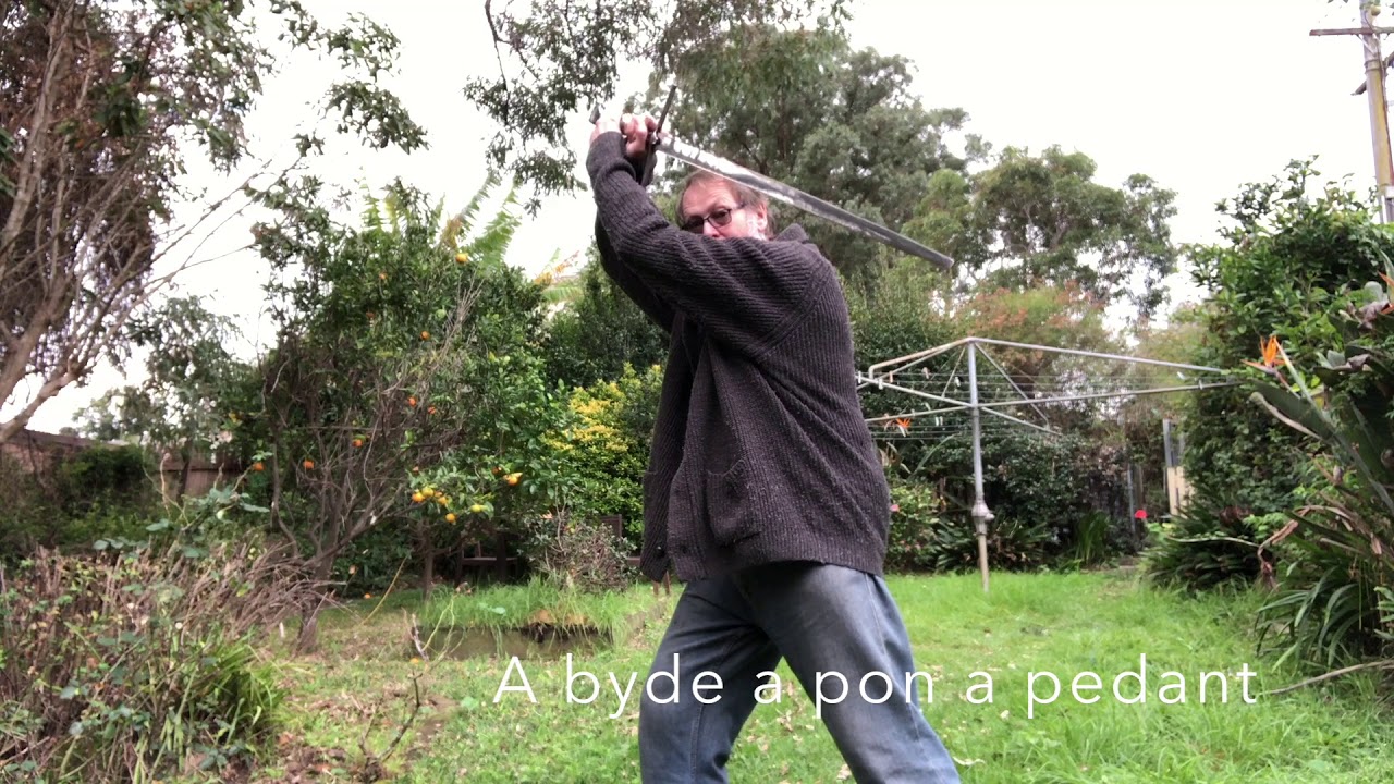 English Longsword - what are the "guards"? - YouTube