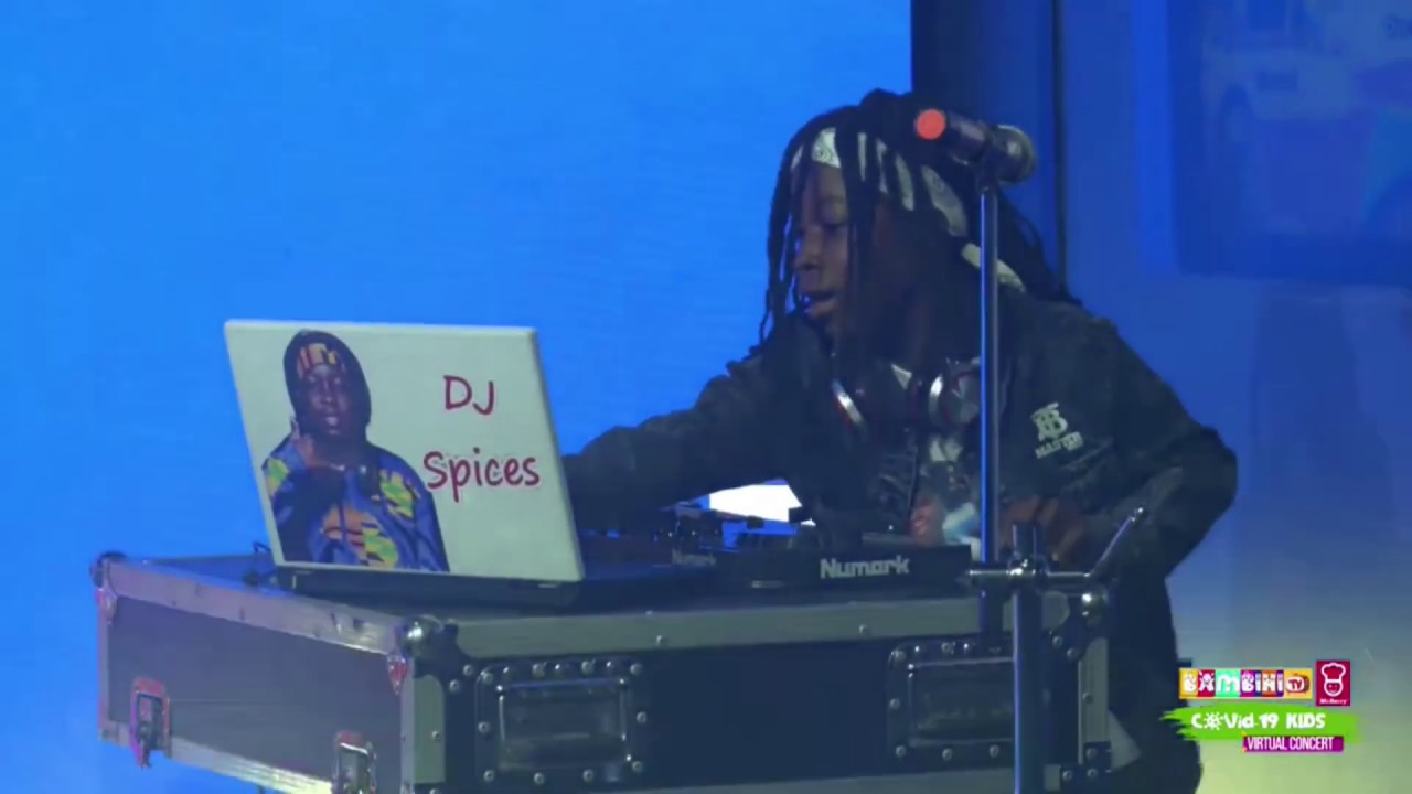 DJ Spices Amazing Mixes On Bambini Virtual Concert - YouTube