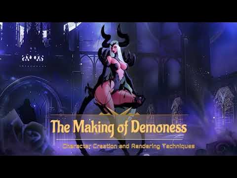 The Making of Demoness: Character Creation and Rendering Techniques - YouTube
