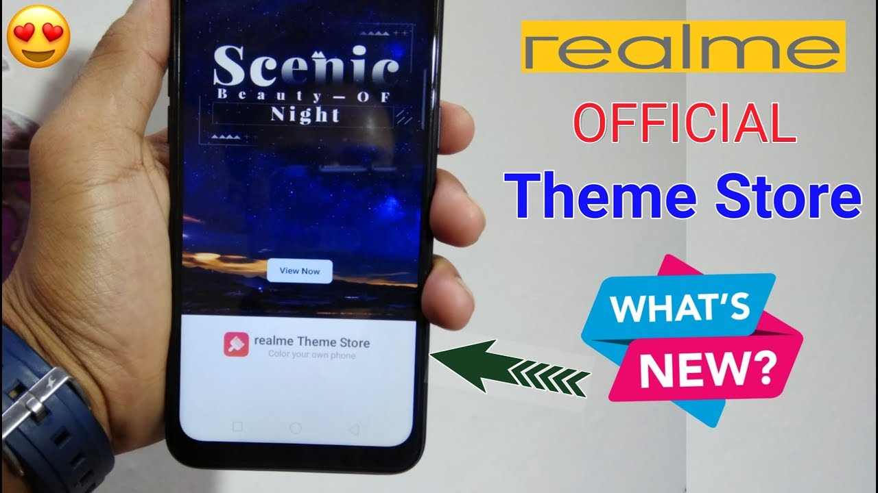 Official Theme Store Release of RealMe, First Impression, What's New ...