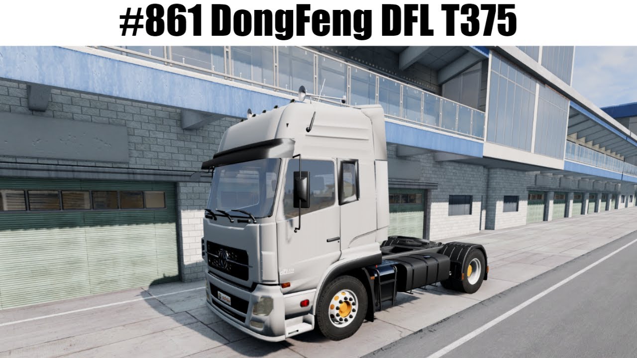 West Coast Trial: DongFeng DFL T375 (Beamng Drive) - YouTube