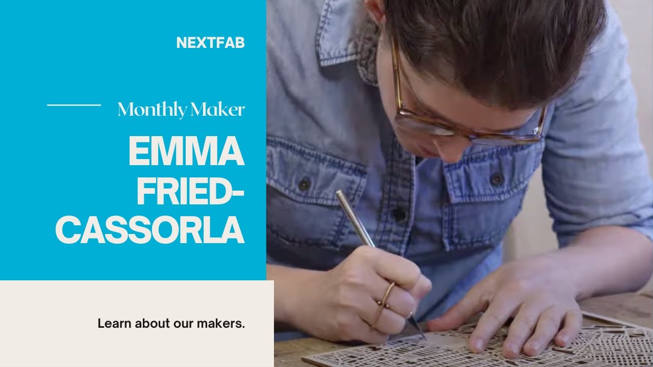 Meet a NextFab Maker: Emma Fried-Cassorla, Philly Love Notes - YouTube