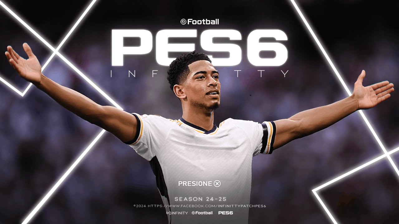 PES 6 PC - Infinitty Patch 2024-25 BETA by @tongaesbolso - YouTube