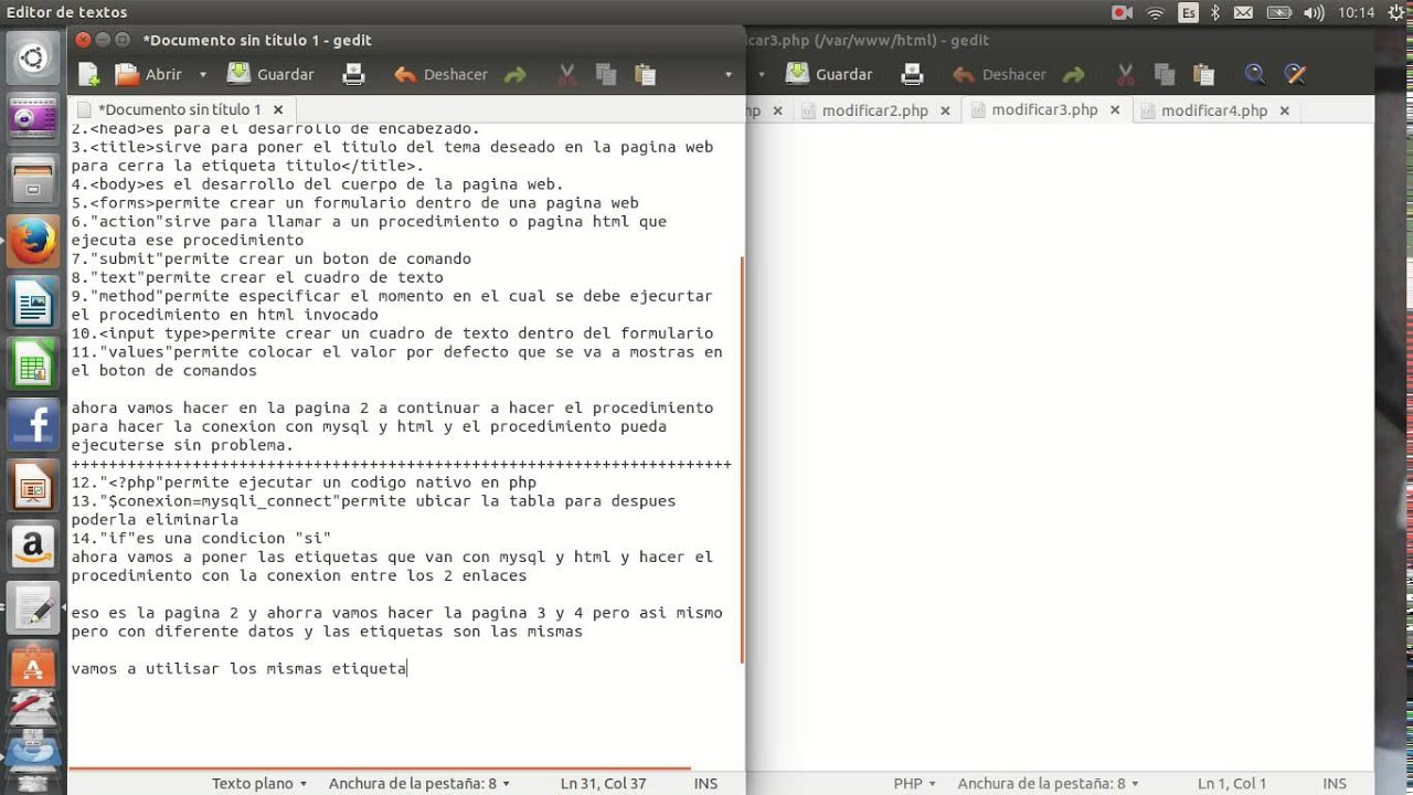 como modificar UPDATE (Modificación de un registro de una tabla) - YouTube