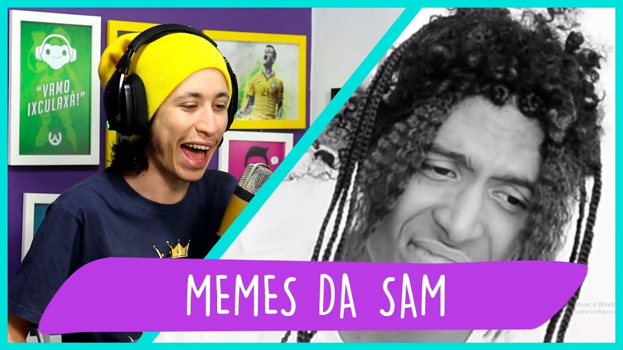 REACT MELHORES MEMES DA SAM (Parte 43) - YouTube
