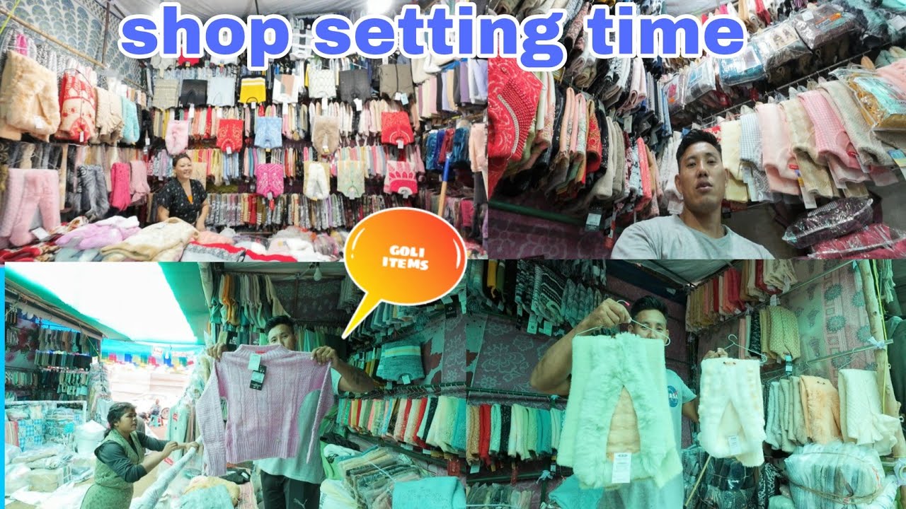 shop// setting time // uff full tried #tibetanvlogger - YouTube
