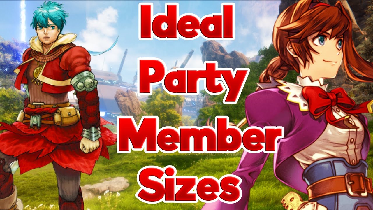 What Do You Think Is The Best JRPG Party Member Size? Should JRPGs Have ...