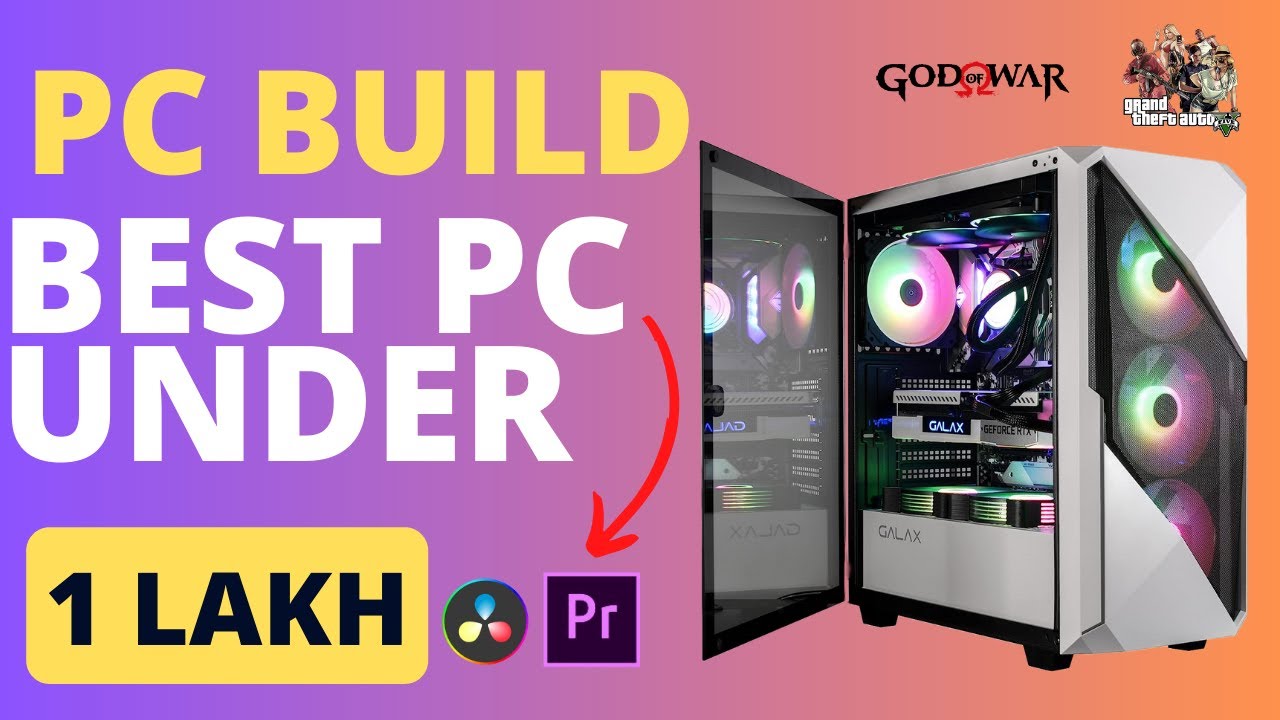 PC Build Under 1 Lakh [ i5 12400F + Nvidia RTX 3060 ] For Gaming ...