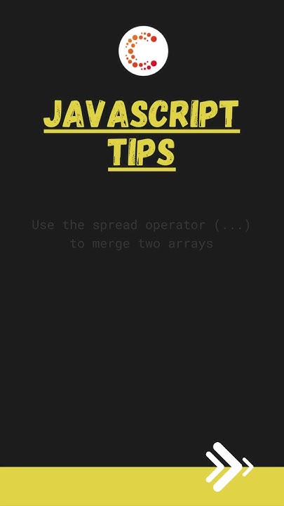 Merge Two Arrays In Javascript Clevercoder Javascript Js Coding Programming Tricks Youtube