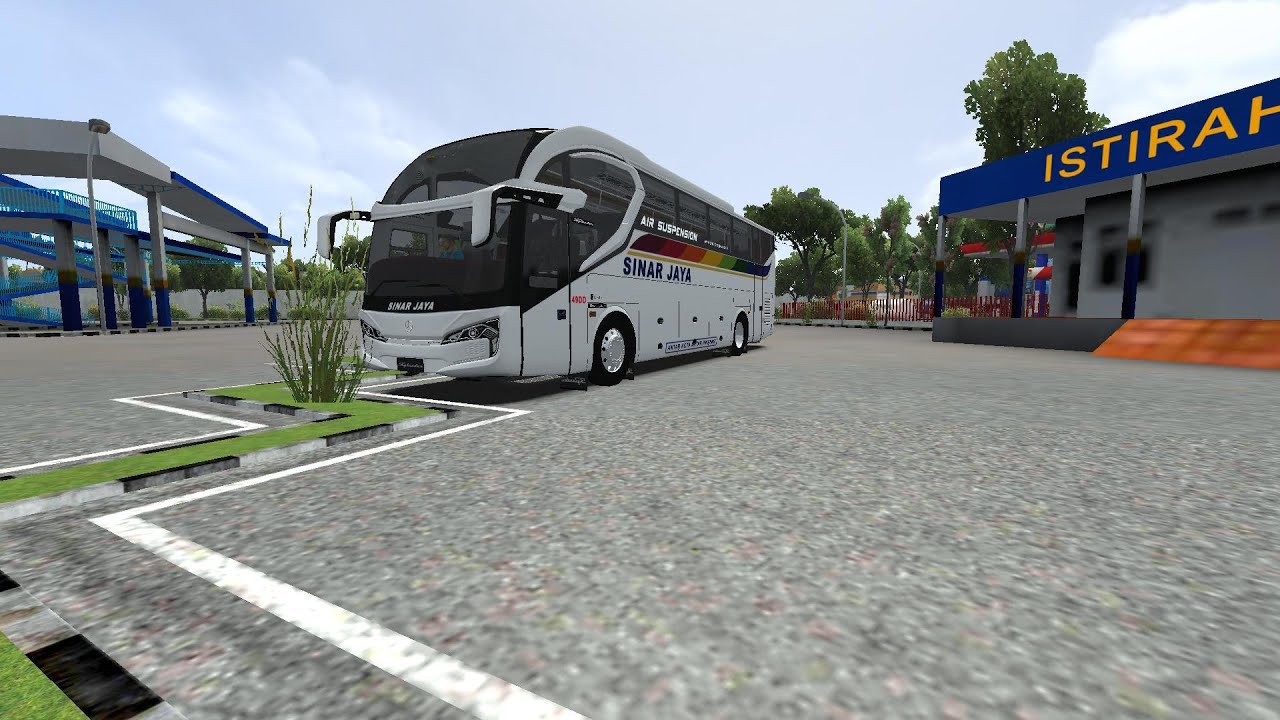 GAME BUSSID BAWA KABUR BUS PARKIR DITERMINAL #BUSSID - YouTube