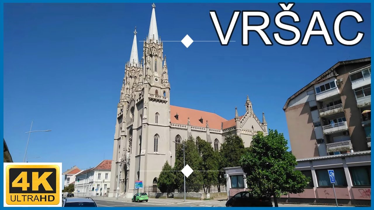 [4K] Vršac - Serbia🇷🇸Walking Tour - City Centre - YouTube