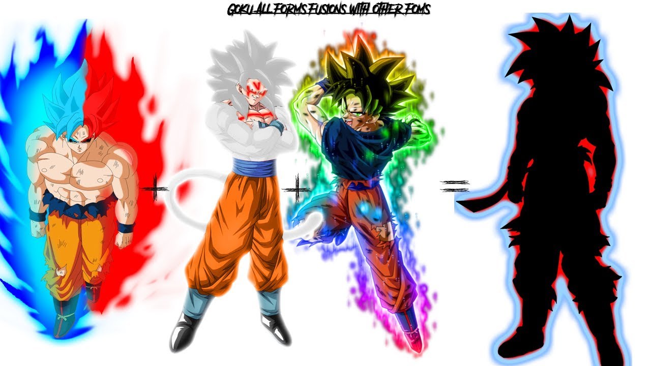 Goku All Forms And Fusions