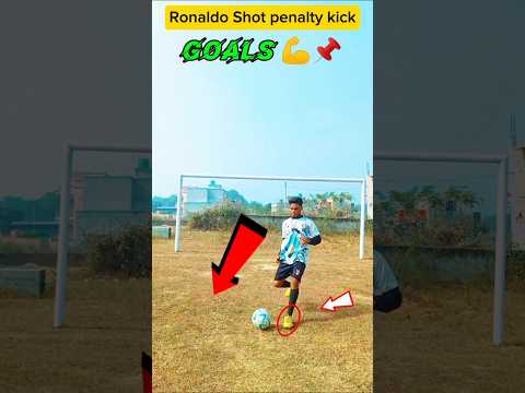 🥵 Ronaldo Shot Penalty kick goals #penaltykick 💪😁📌