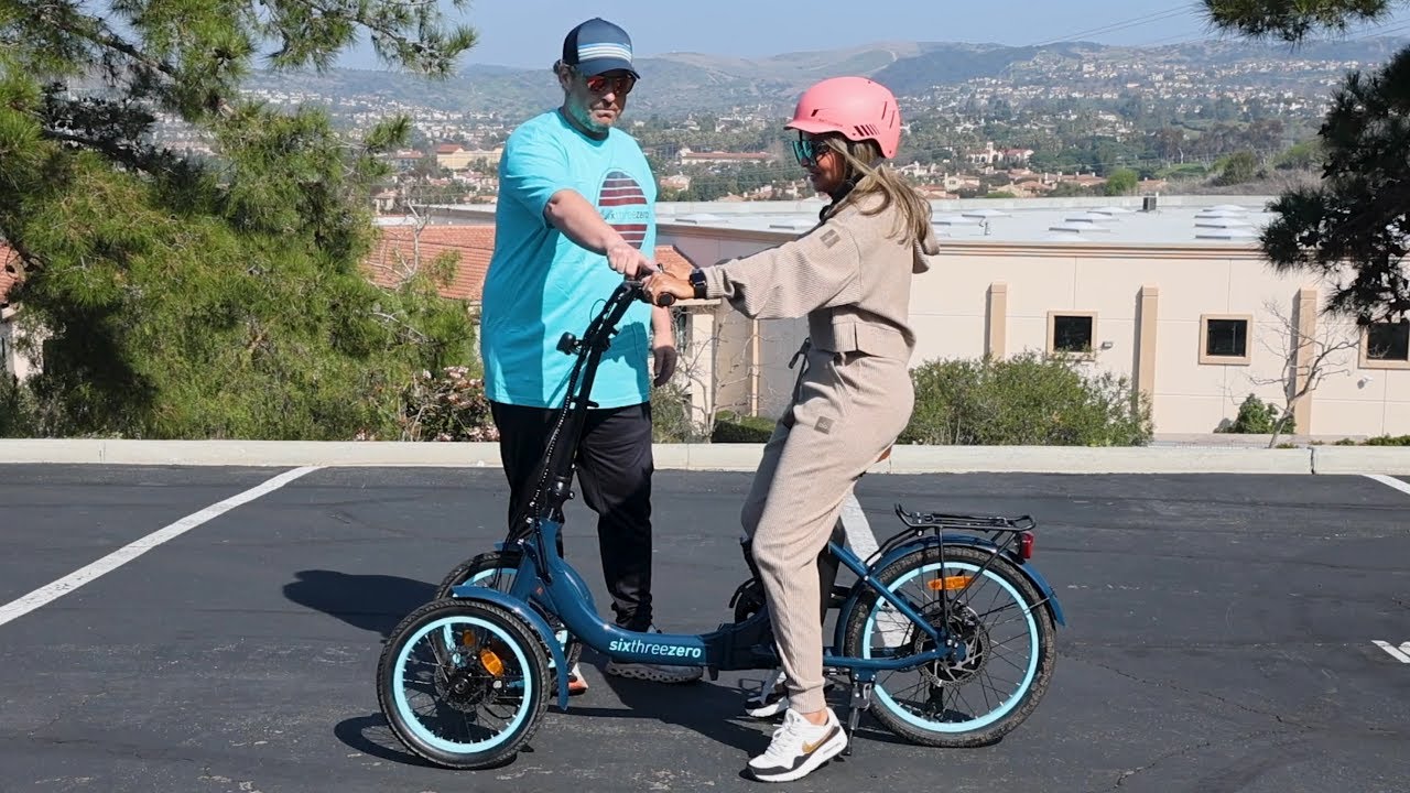 Reverse ETrike That's Great for Short Rider! First Time Rider Loves The ...