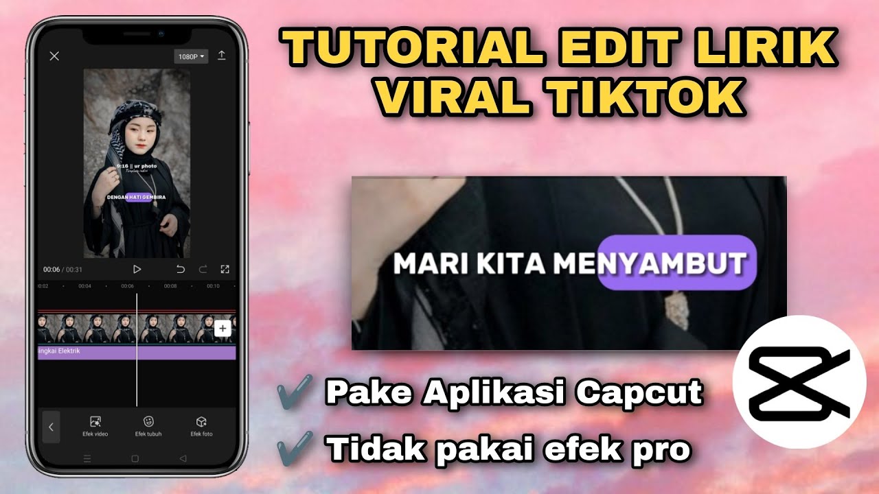 Tutorial Edit LIRIK JEDAG JEDUG VIRAL CAPCUT - YouTube