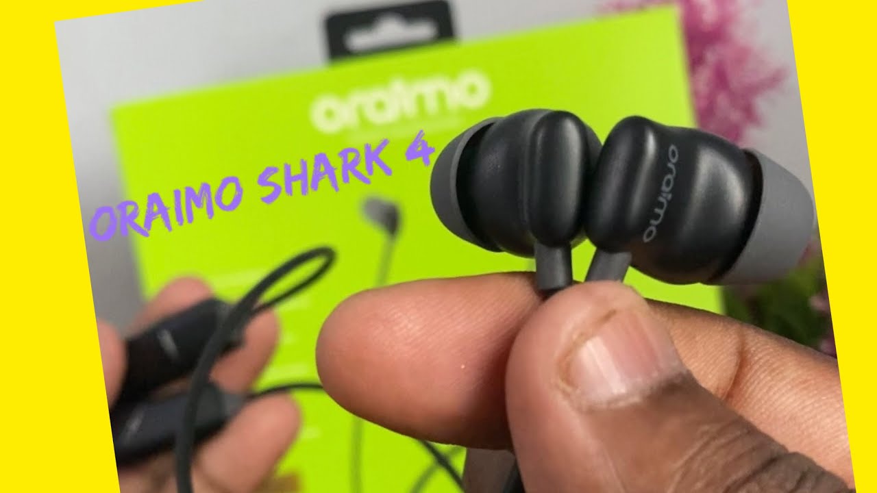 Oraimo “SHARK 🦈 4” Wireless neckband | quick unboxing | features - YouTube