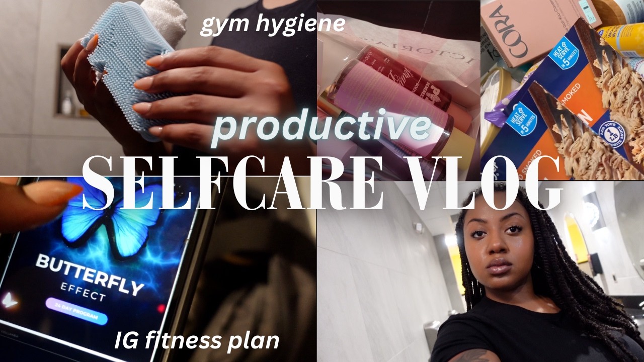 Selfcare Vlog | Trying to lock-in, fitness, selfcare shopping ...