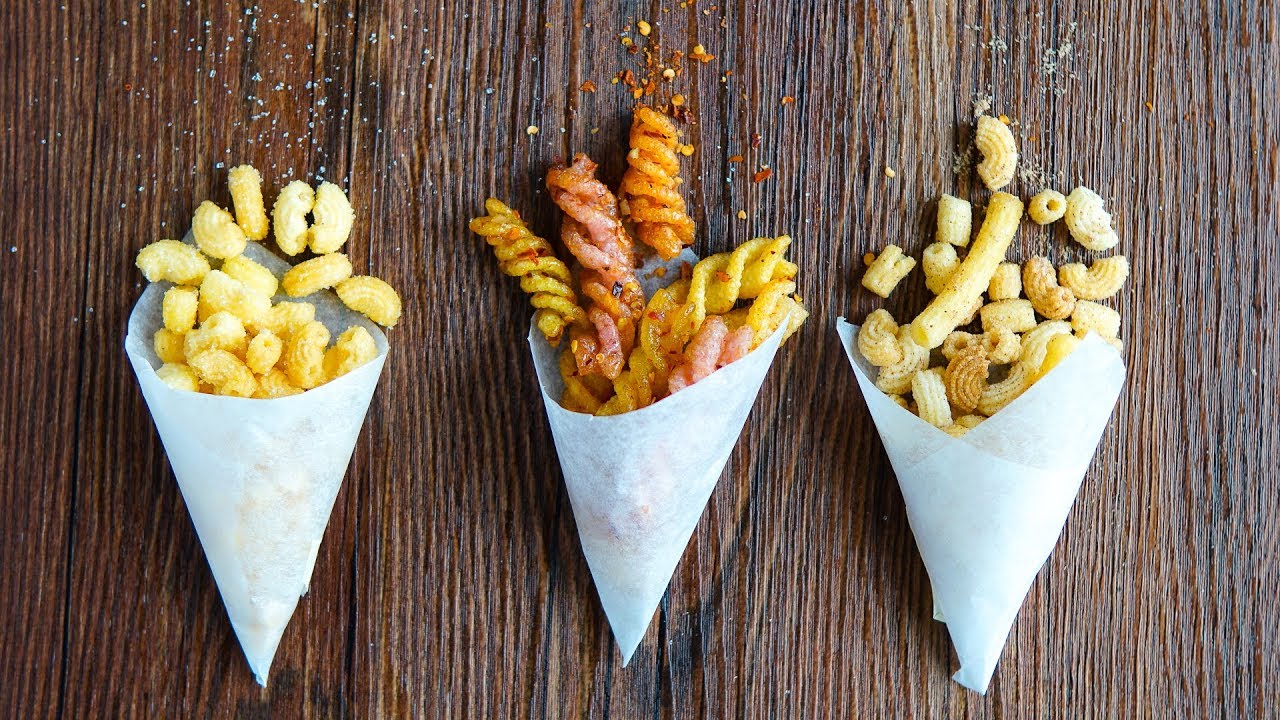 Crispy Macaroni 3 Ways - NUI CHIÊN | Helen's Recipes - YouTube