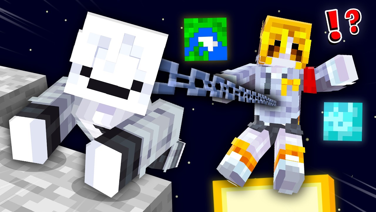 We Played Chained Together in Minecraft! - YouTube