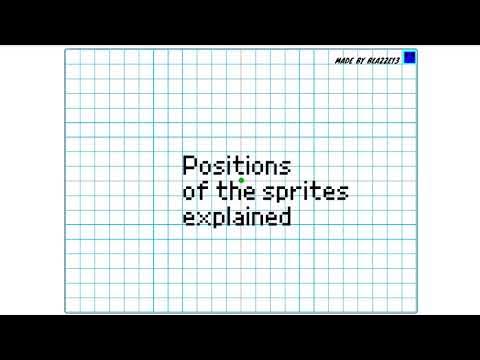 Positions of the sprites explained - YouTube