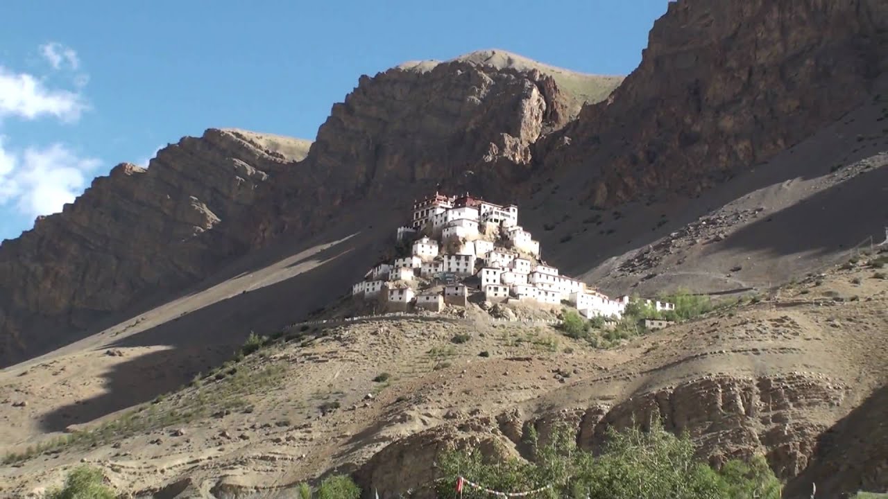 Kye monastery, Spiti valley, Himachal Pradesh, India - YouTube