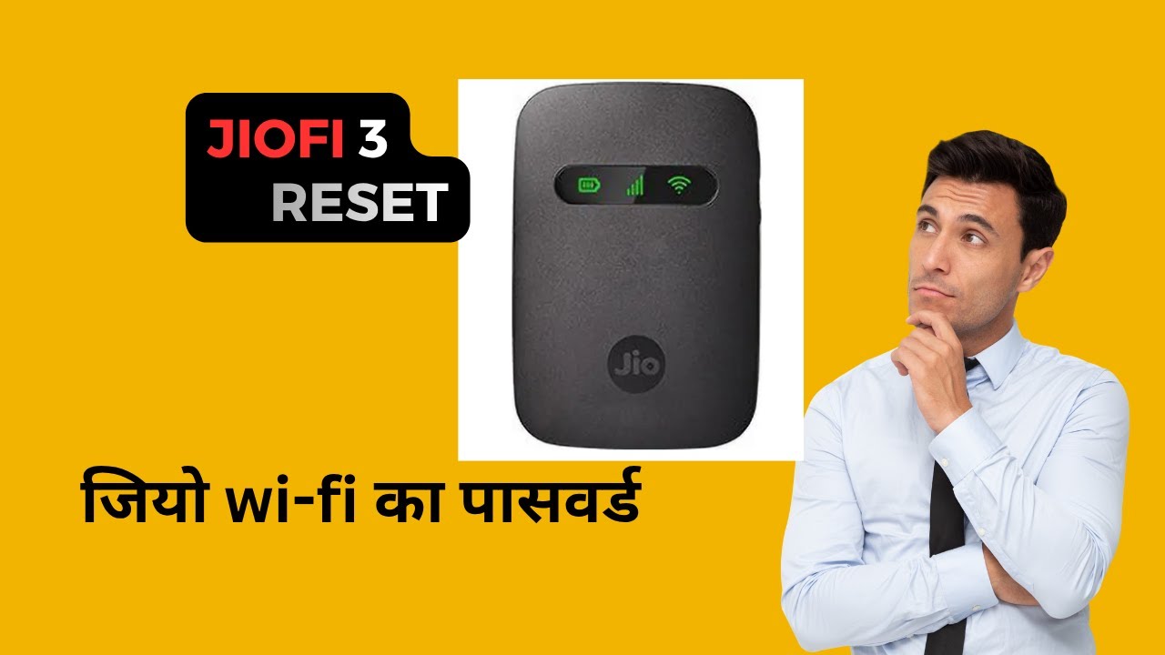 Jio Fi3 Reset Part1 WI-FI HOTSPOT #jio - YouTube