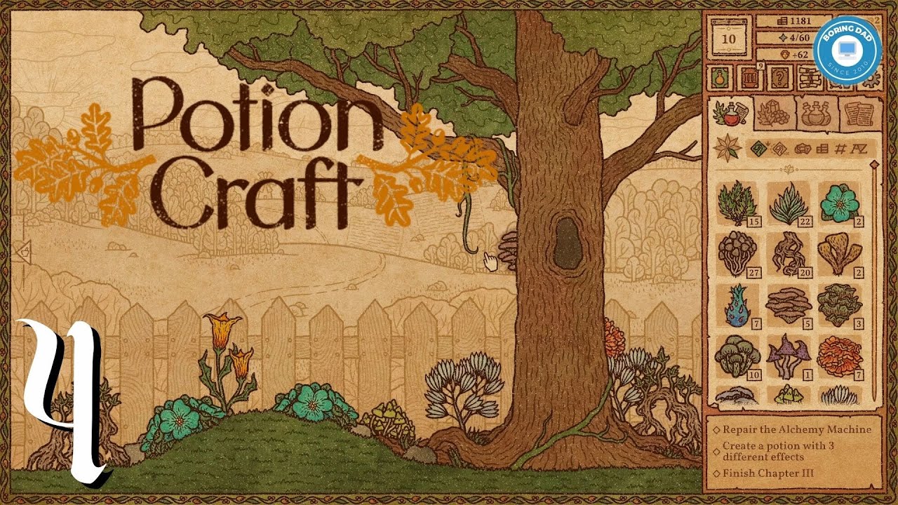 Garden Of Plenty | POTION CRAFT | Medieval Alchemy Sim | Part 4 - YouTube