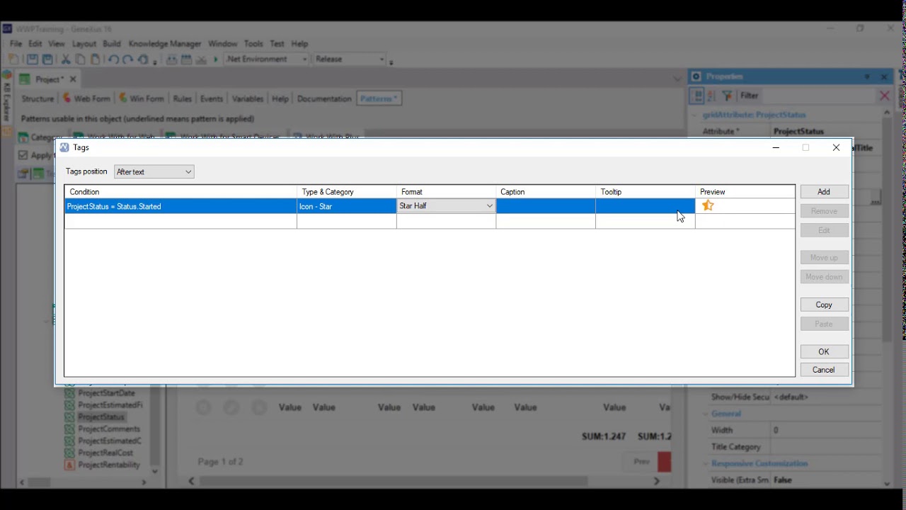 Column Tags Icons - YouTube