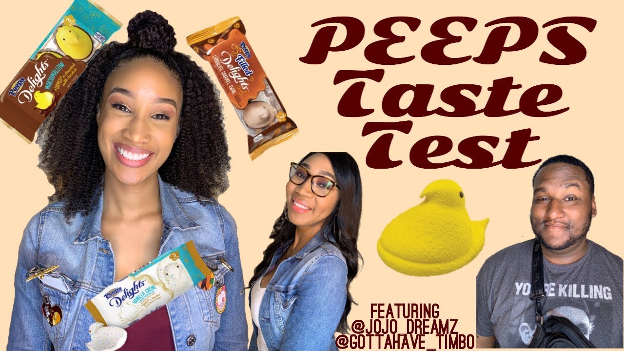 Peeps Taste Test - YouTube