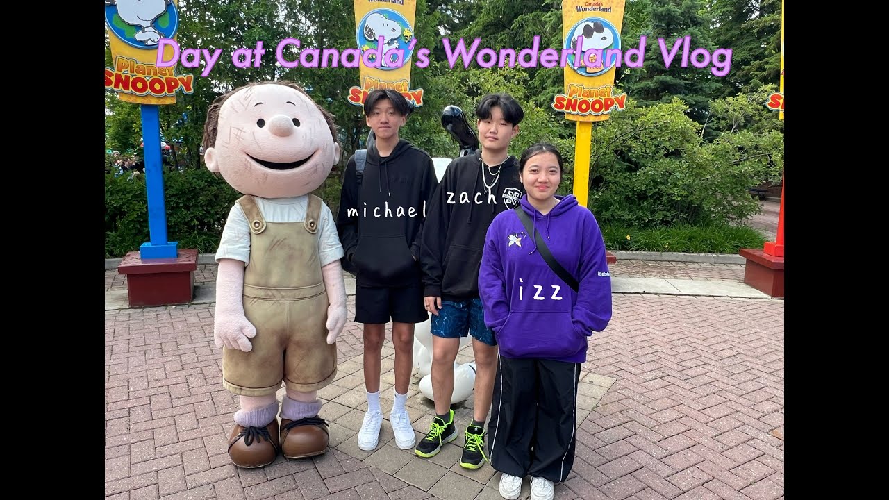 Come to Canada's Wonderland with Izz, Zach & Michael - YouTube