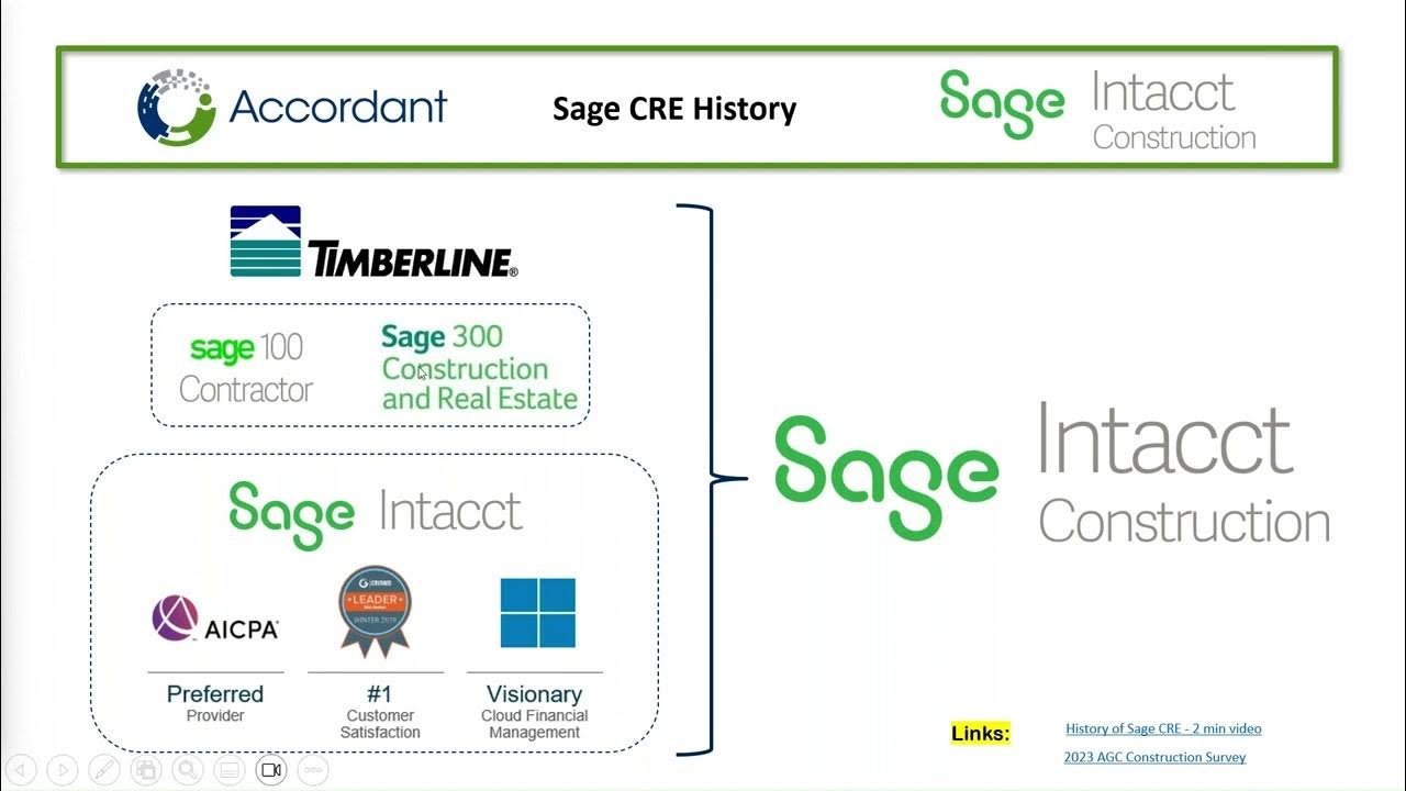 Sage Intacct Construction Overview - YouTube