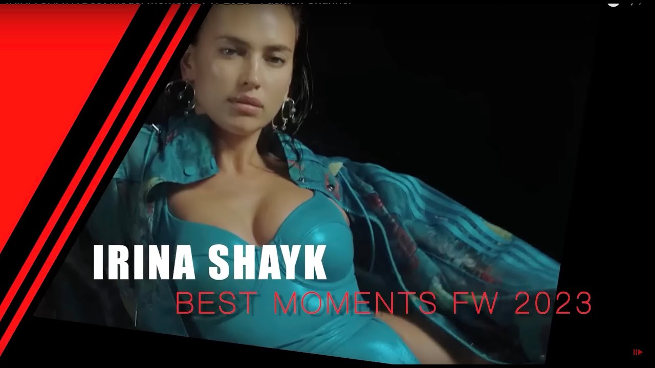IRINA SHAYK Best Model Moments FW 2023 - Fashion Channel - YouTube