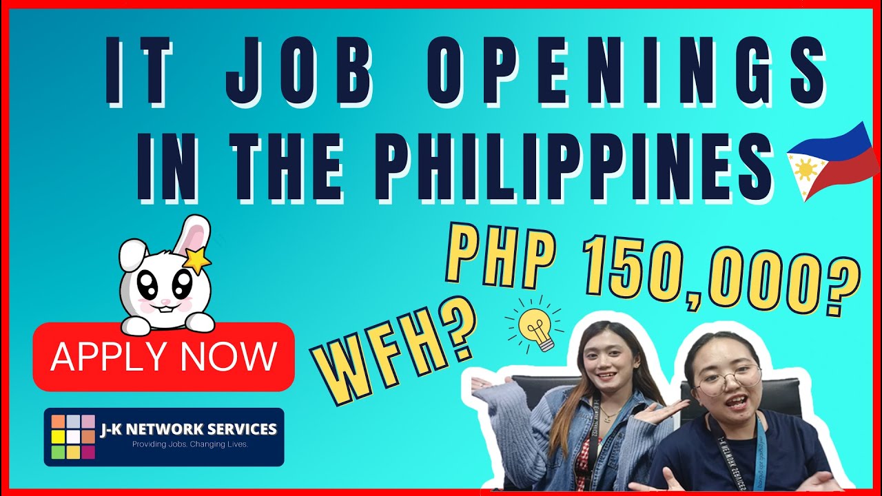 P150,000? WFH? Urgent IT Job Openings in the Philippines - YouTube
