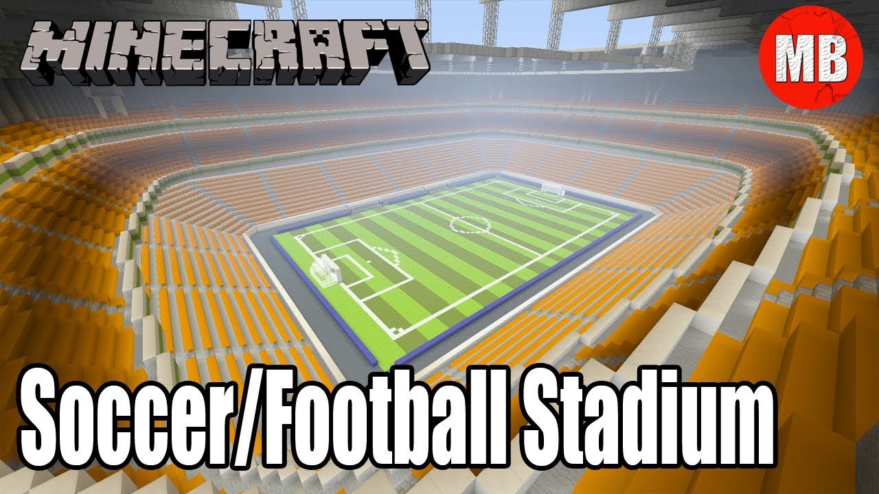 Minecraft Soccer/Football Stadium - YouTube