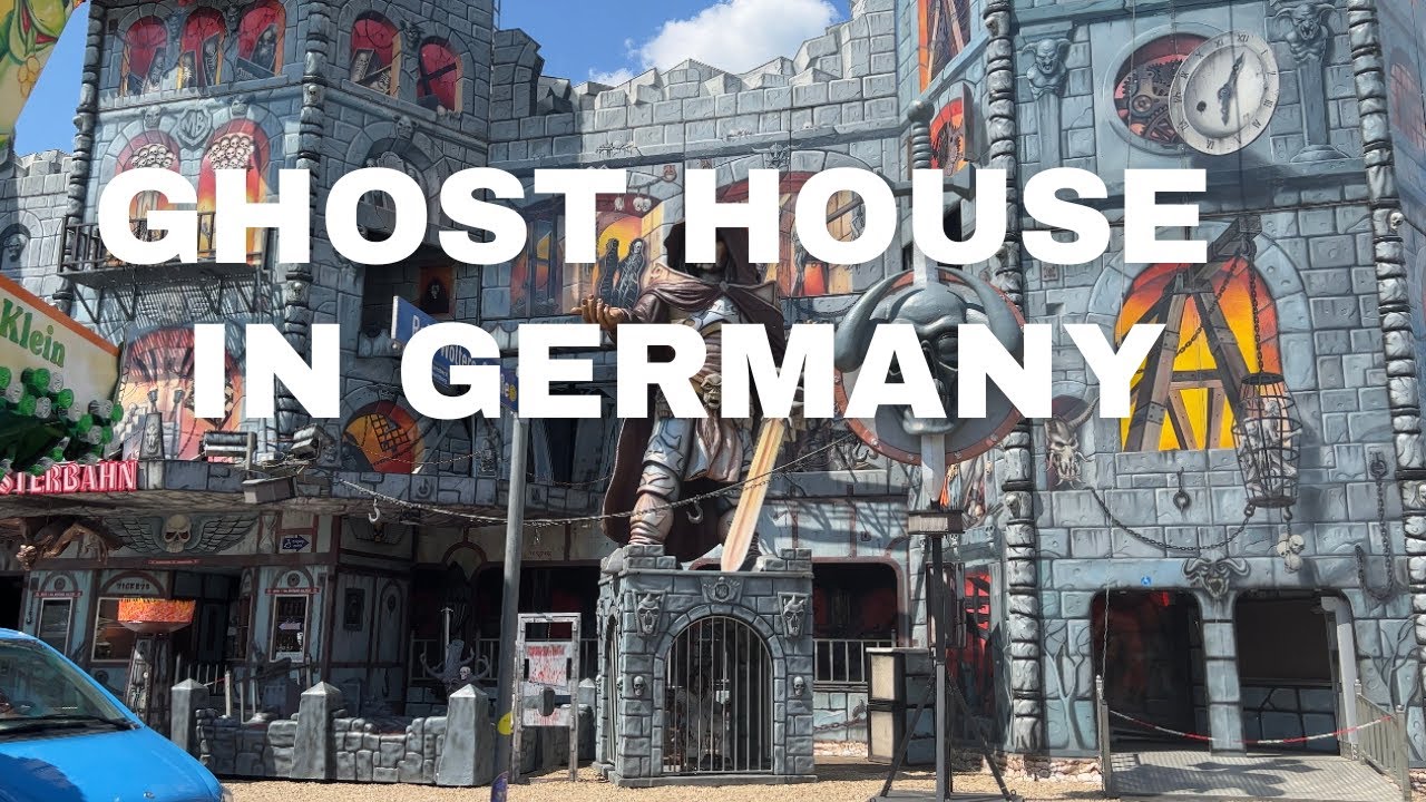 HAUNTED HOUSE IN GERMANY | SUMMER SHOPPING VLOG | GERMANY VLOG | LIVING ...