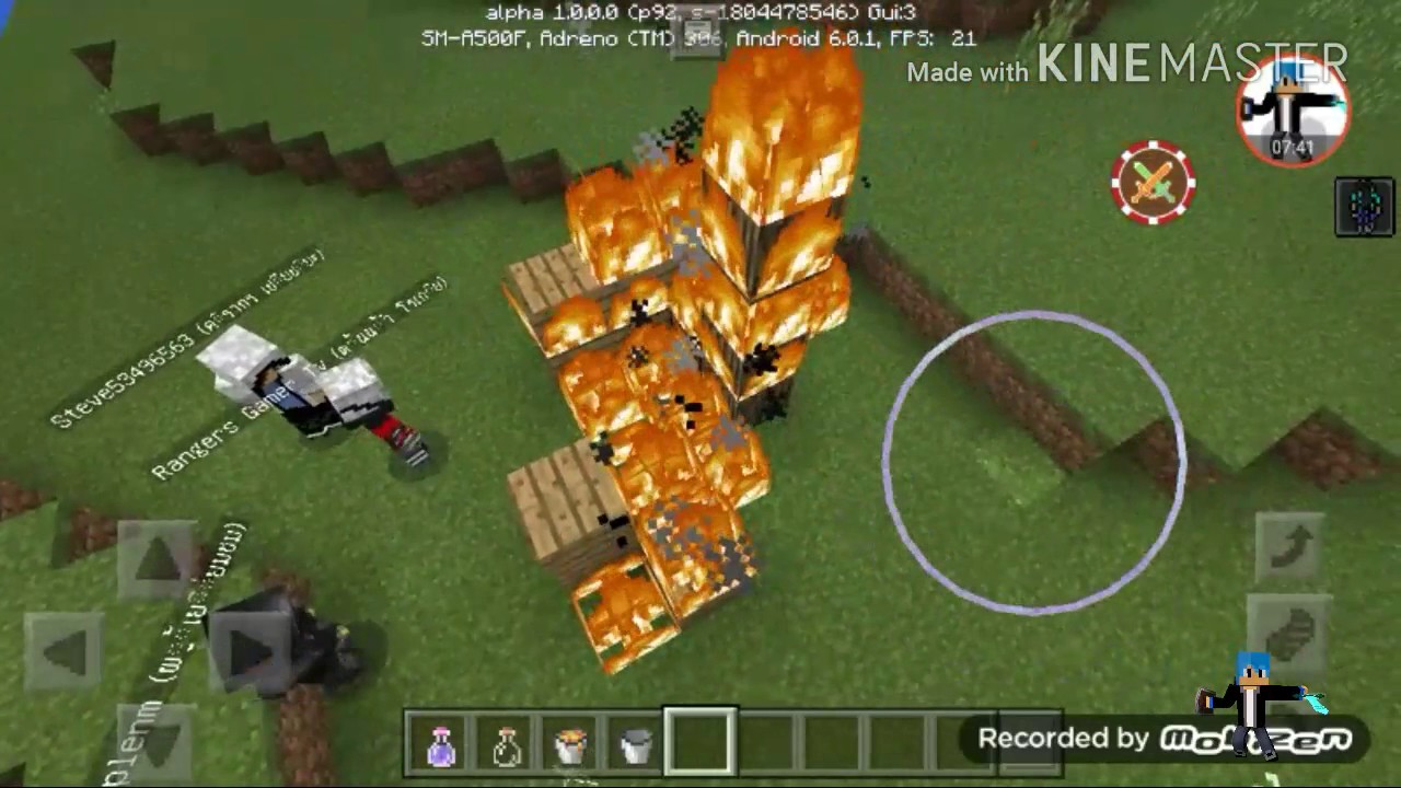 OHM. แกล้งคนในเซิฟใน Minecraft PE 1.0 - YouTube