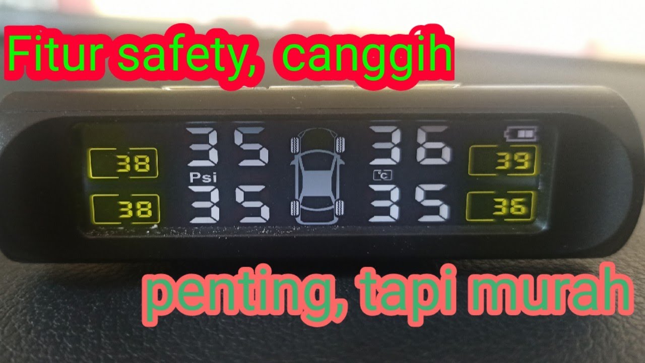 Pasang TPMS biar mudah pantau tekanan ban - YouTube