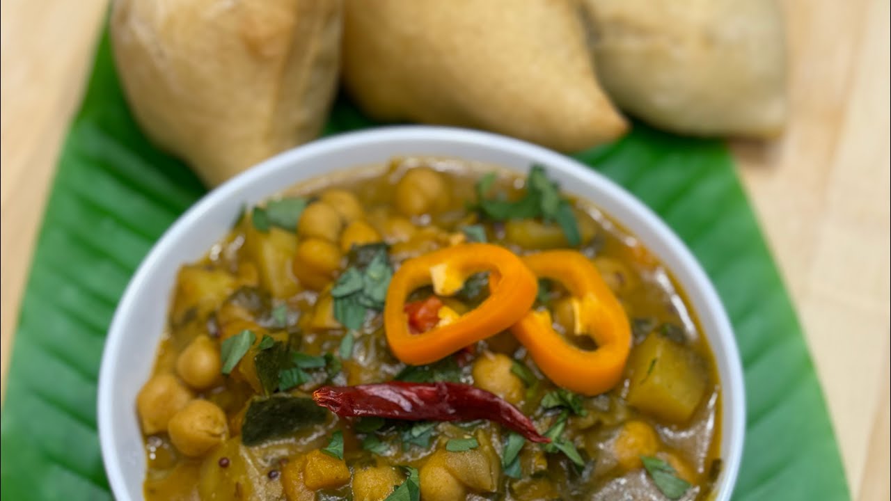Curry Channa with pumpkin infuse in coconut milk - YouTube