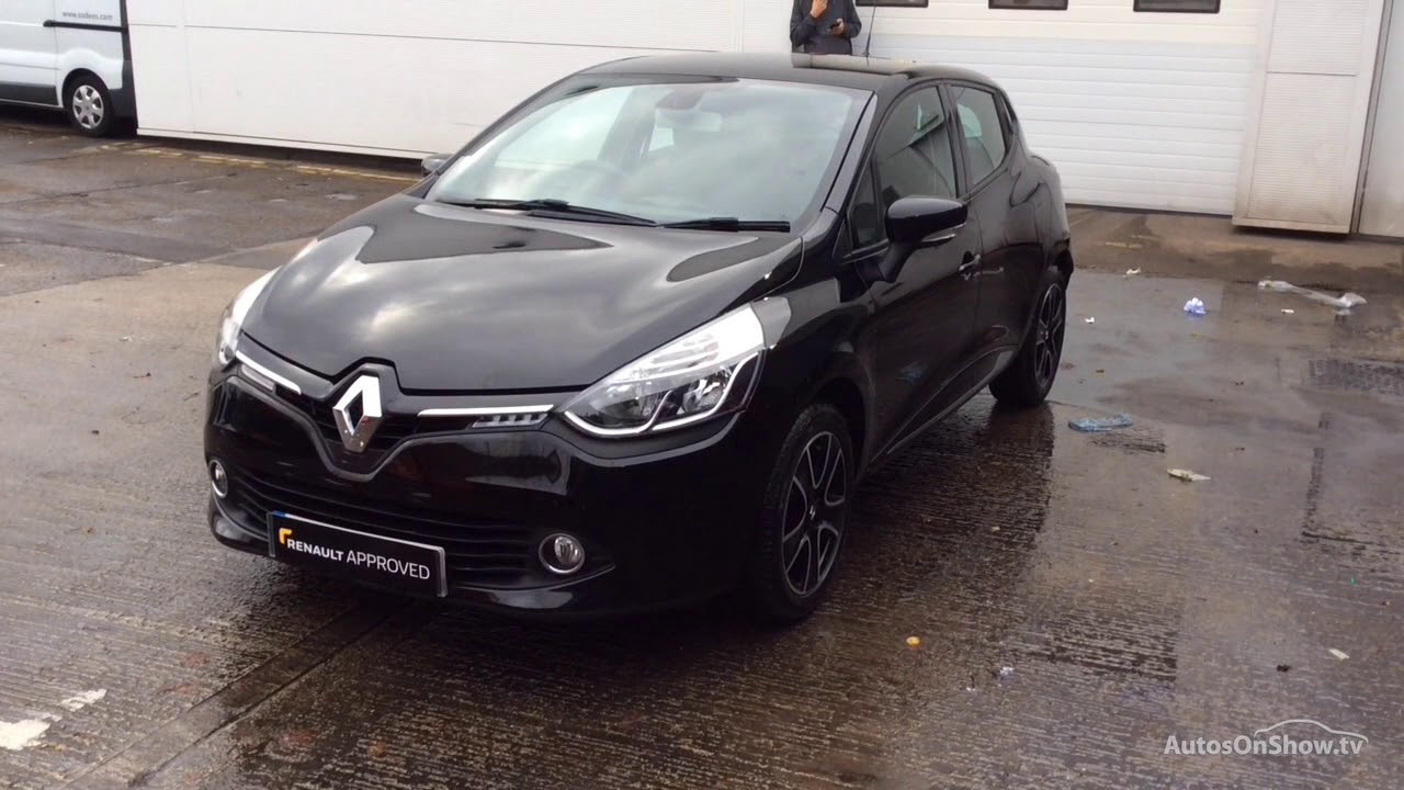 RENAULT CLIO DYNAMIQUE MEDIANAV BLACK 2015 - YouTube