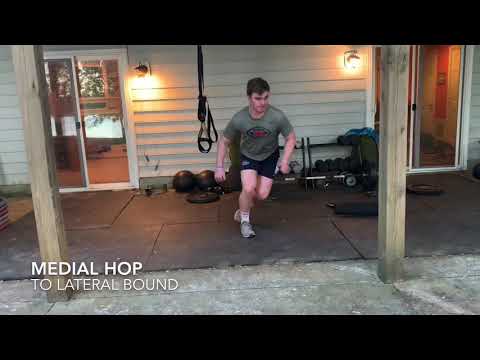 Medial hop to Lateral Bound - YouTube