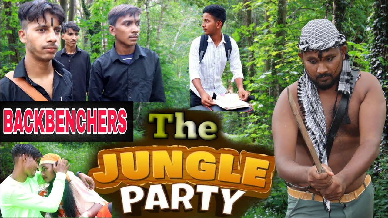 The Jungle Party || Backbenchers || Comedy video 😅 - YouTube