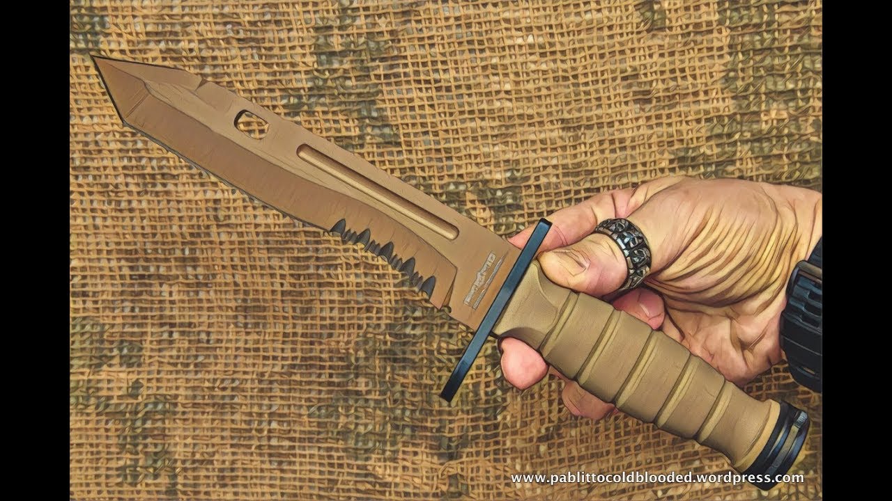 Unboxing & Review: FOX Oplita Bayonet Tanto w / Wire Cutter Coyote Tan ...